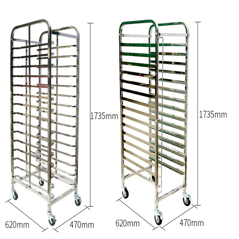 Cheap Price Commercial Stainless Steel Baking Tray Trolley/Wholesale ...