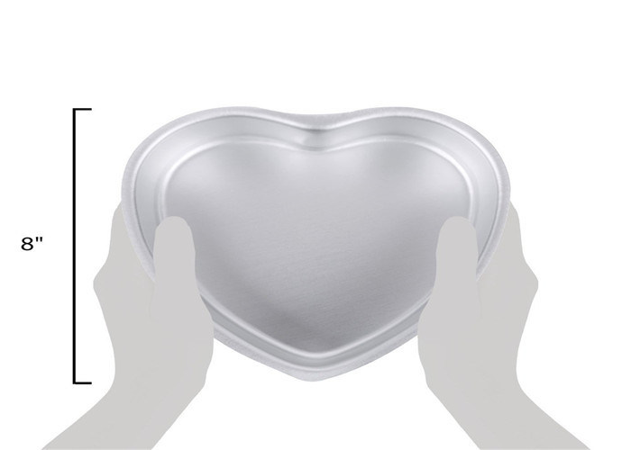 RK Bakeware China Foodservice NSF Heart Shape Aluminum Cake Pan Cake ...