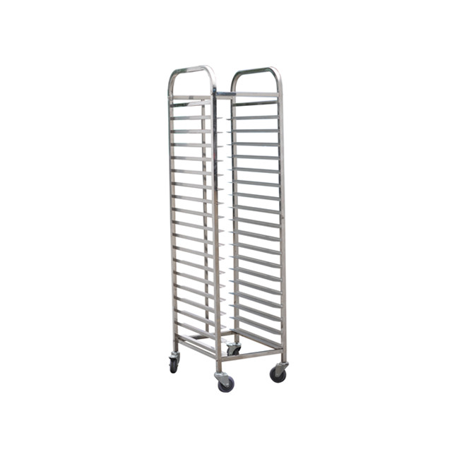 RK Bakeware China Foodservice NSF 600 × 400 mm Oven Baking Tray Trolley ...